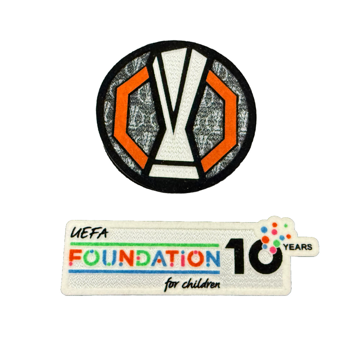 Europa League Sleeve Badges 2025/26 - Trophy Badge and UEFA Federation ...